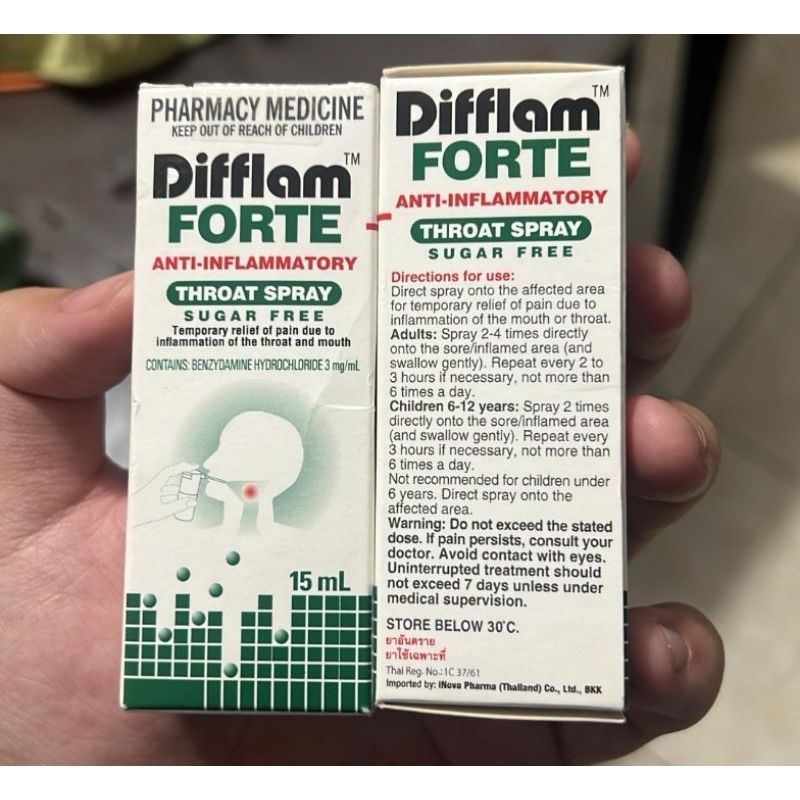 Difflam Forte Throat Spray | Shopee Philippines