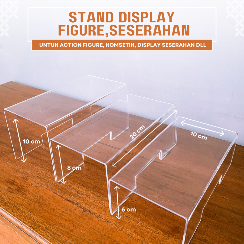 Acrylic BEAM STAND U MODEL SEPTU/BAG STAND | Shopee Philippines