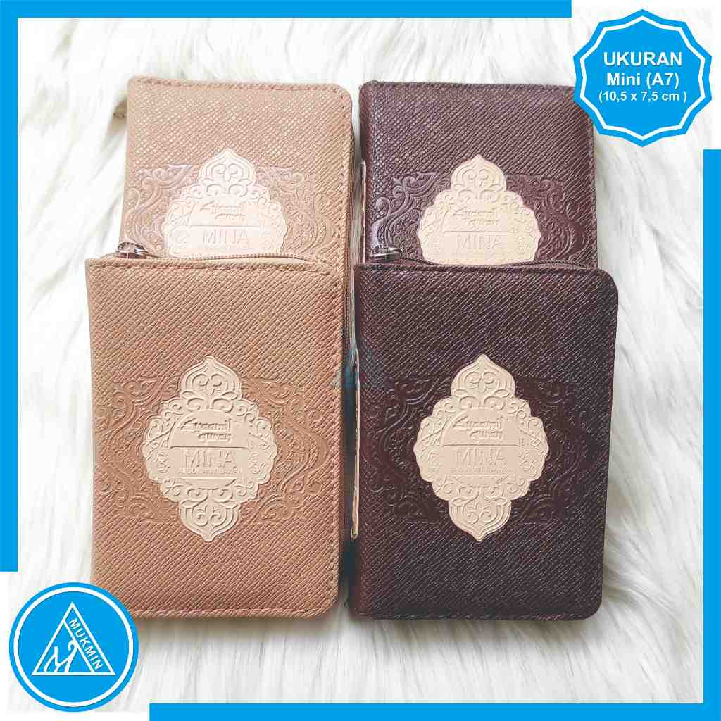 Pocket Koran Mina Tilawah Zipper Model Mini Size A7 | Syaamil Quran ...