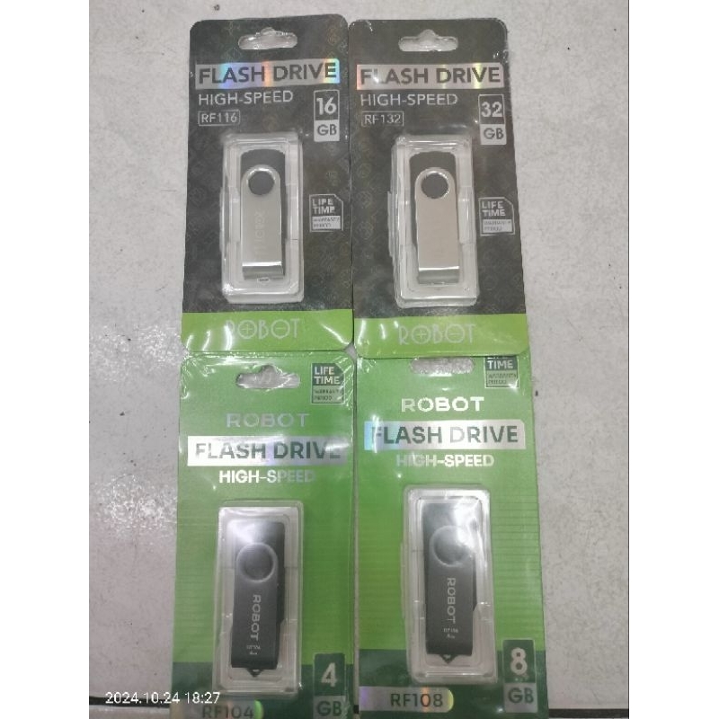 Robot RF1 USB Flashdisk 4GB 8GB 16GB 32GB Read Speed Above 25MB/s | Shopee Philippines