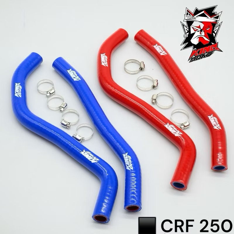 KINGDRAG THAILAND HONDA CRF 250 RADIATOR HOSE ORIGINAL KING DRAG ...