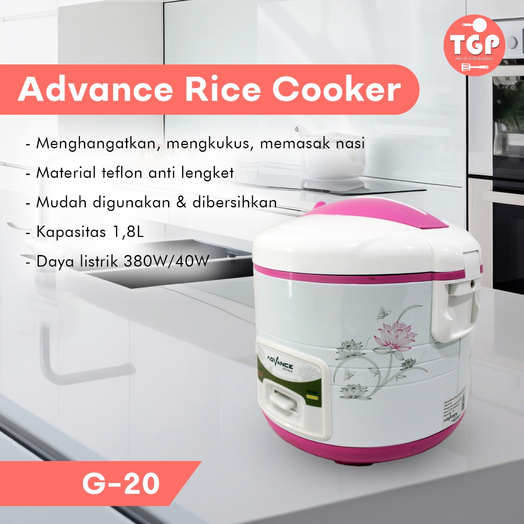 Rice COOKER MAGIC COM RICE COOKER ADVANCE G-20 1.8 LITER RICE COOKER ...