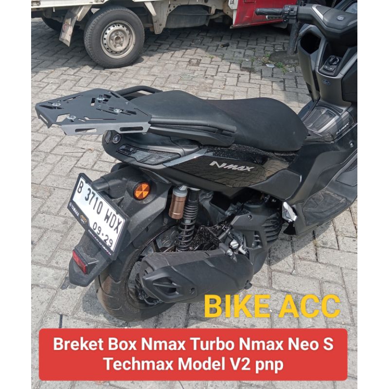 Breket BOX NMAX TURBO TECHMAX NMAX NEO S MODEL V2 PREMIUM PNP BOX GIVI ...