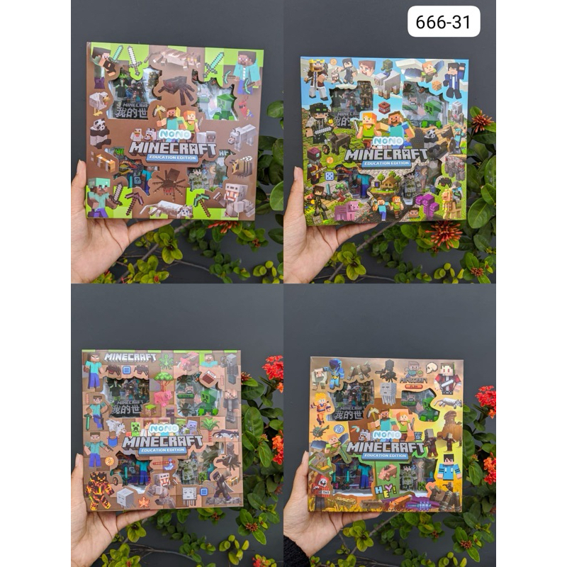 ( Kkm ) NONO MINECRAFT EDUCATION EDITION Sticker 2D Decoration for Boys ...