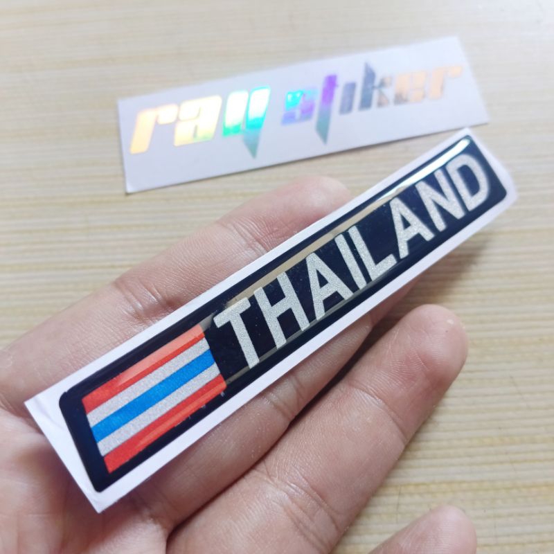 3d THAI EMBLEM embossed STICKER | Shopee Philippines