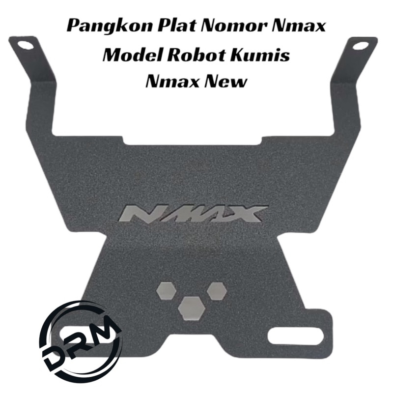 NEW YAMAHA NMAX 2020 FACELIFT MUSTACHE NUMBER PLATE HOLDER BRACKET ...
