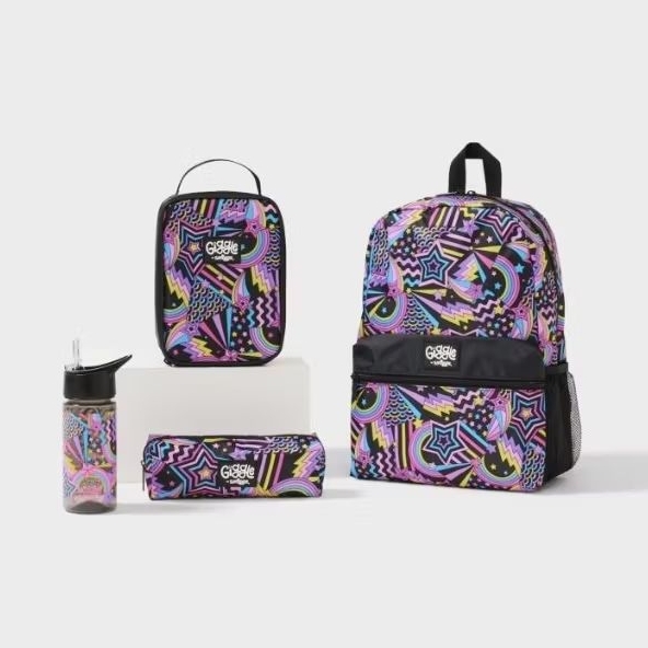 (Original) Giggle By Smiggle 4 Piece Bunddle / Original Smiggle Bag Set ...