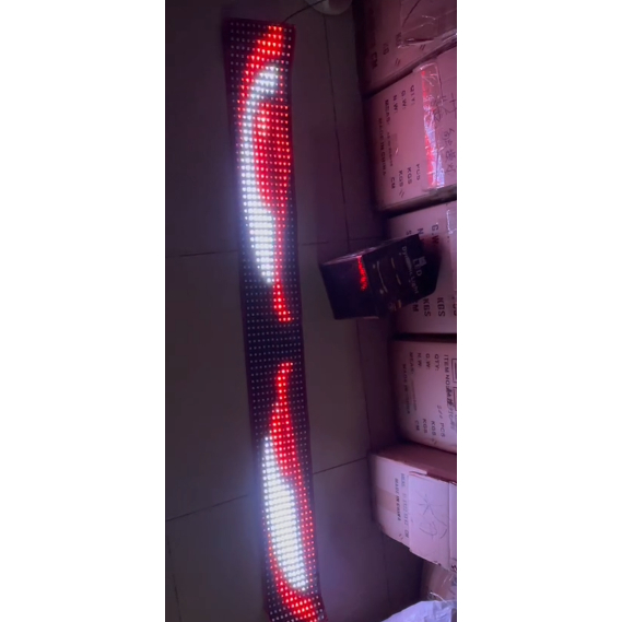 MATA Led Eye Lights Truck Car Bus Strobe Glass Running Text 12volt ...