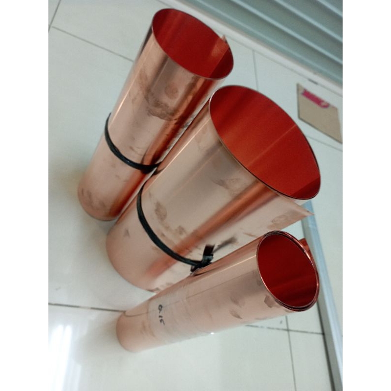 Imported Pure Copper Plate 0.5mm x 100mm x 360mm Thick | Shopee Philippines