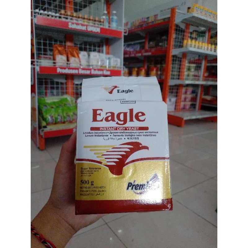 Eagle instant dry yeast mixture of flour 500gr | Shopee Philippines