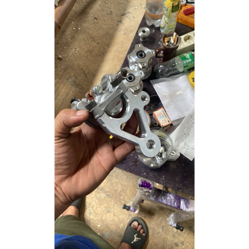 Doraemon rear caliper bracket/ktm formula/81 | Shopee Philippines