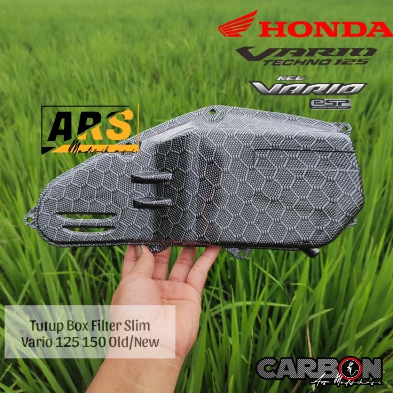 Vario 125 150 Old/New Filter Lid Cover Slim Carbon WTP Model Hexagonal ...