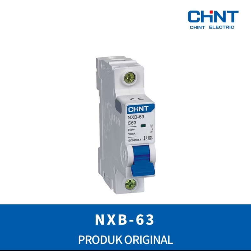 Mcb Chint NXB-63 1P 6kA (16A 25A 32A 40A 50A 63A) | Shopee Philippines