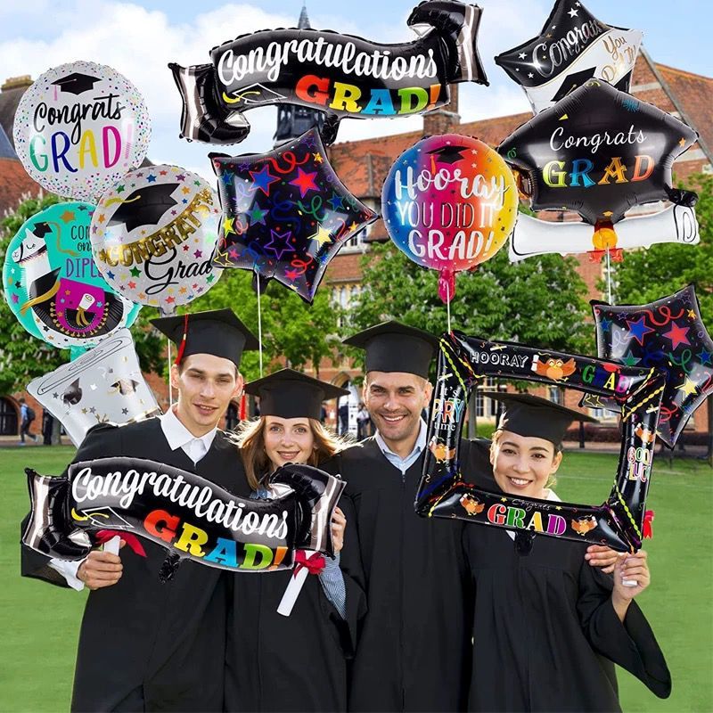 Graduation Edition Balloons - FOR Graduation FLOWER BOUQUETS. | Shopee ...