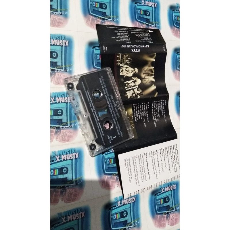 Styx / world live 2001 tape cassette | Shopee Philippines