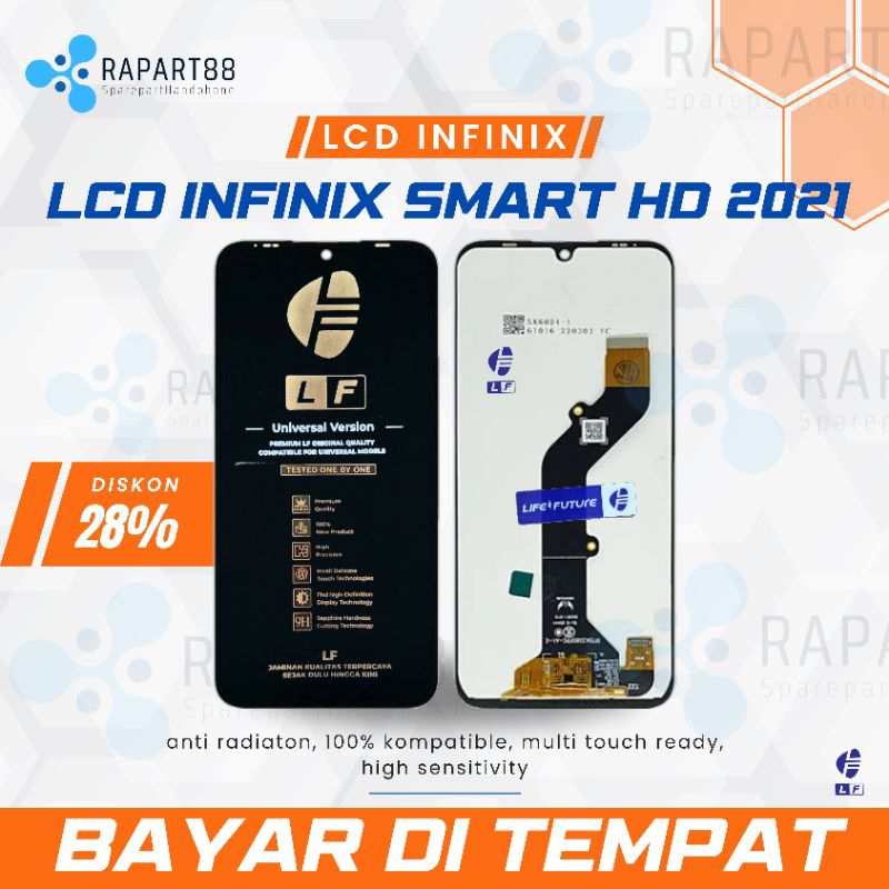 Lcd Infinix Smart HD 2021 / X612 / Original Fullset Touchscreen ...