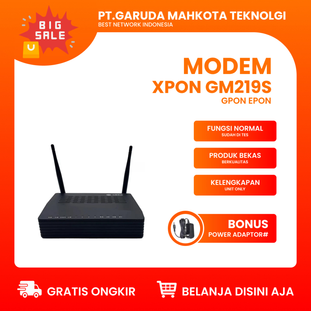 Xpon Modem GM219-S Gpon Epon Onu Second | Shopee Philippines