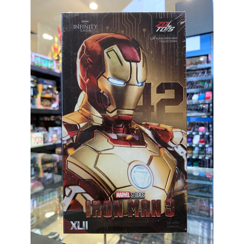 Zd Toys Iron Man MK42 1:10 | Shopee Philippines
