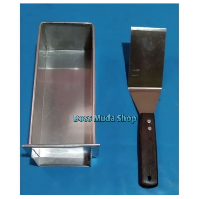 1 Set Tiramisu Poke Pan Plus Thick Aluminum Bhan Spatula | Shopee ...