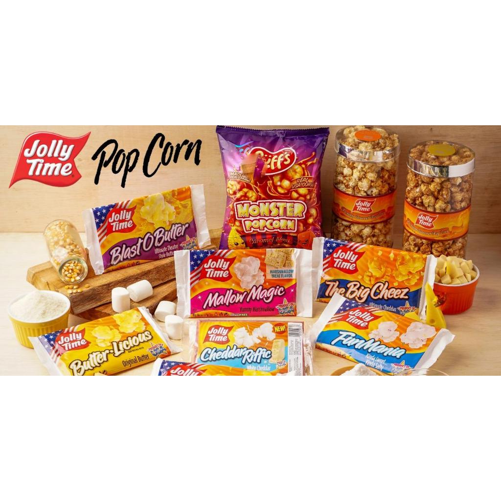 Popcorn CORN BERONDONG JOLLY TIME 100 GRAM INSTANT SNACK | Shopee ...