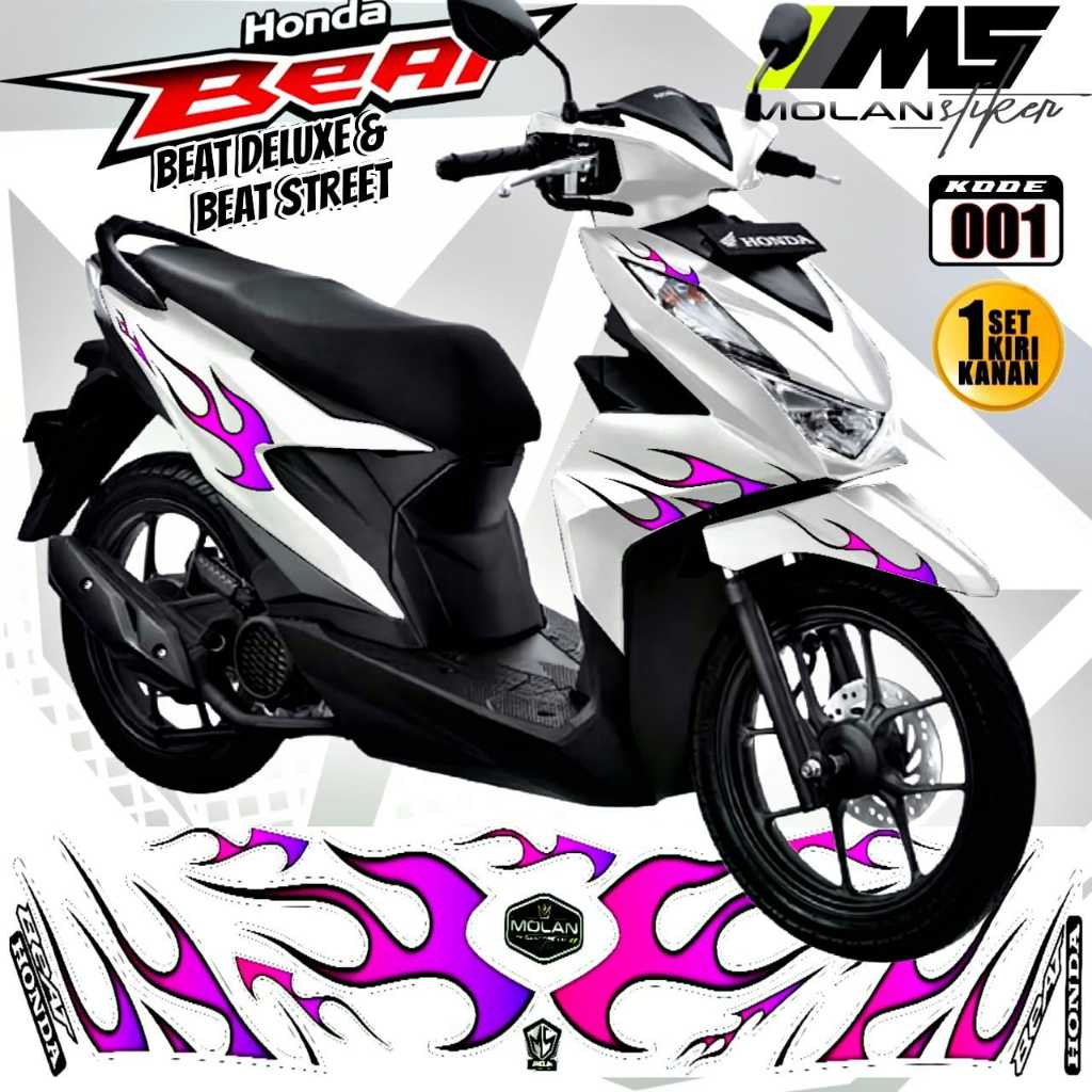 Beat Deluxe/Street Variation Striping Sticker Decal [2020-2023]Decal ...
