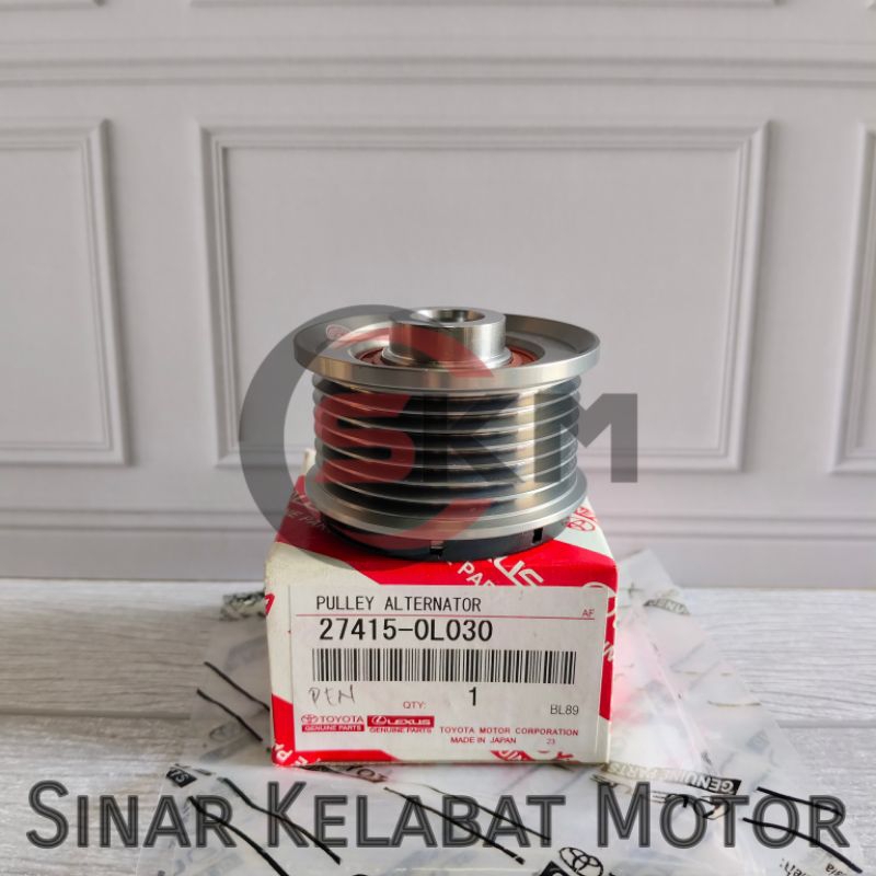 ORIGINAL ALTERNATOR PULLEY TOYOTA INNOVA DIESEL HILUX DIESEL FORTUNER ...