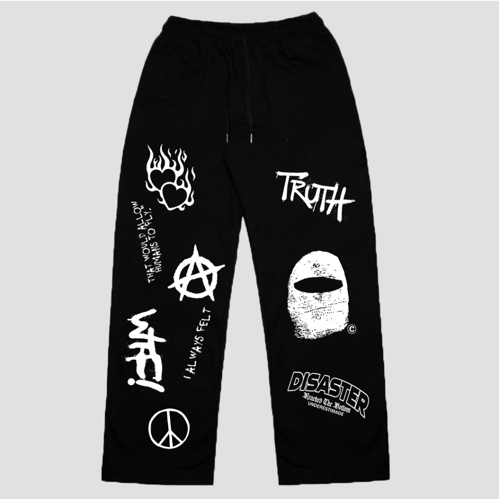 Truth - Limited Felt Fleece Long Pants | Shopee Philippines