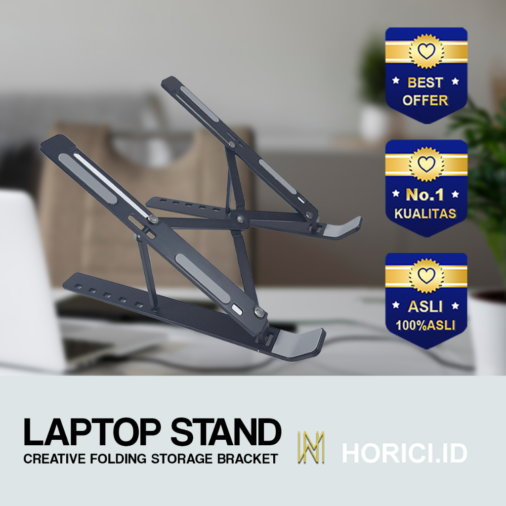 Folding Laptop Stand Holder Folding Laptop Tab Folding Tab Stand Universal Mount Heighter for ...
