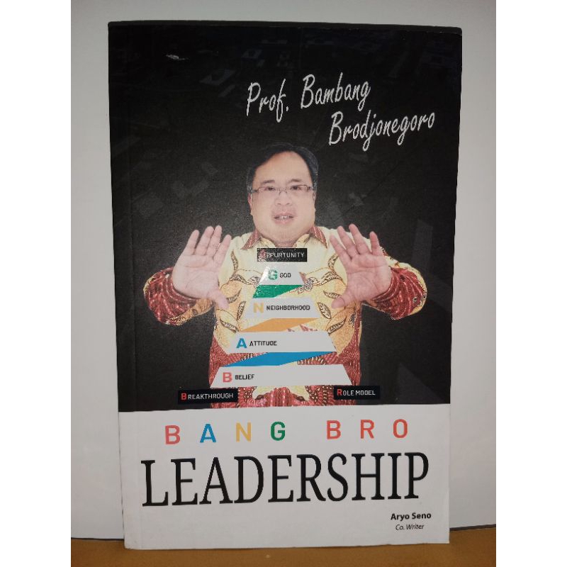 Original book Bang Bro Leadership by Prof. Bambang Brodjonegoro ...