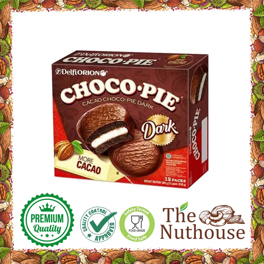 Delfi Orion Choco Pie DARK CHOCOLATE 360gr / CHOCOLATE Cake with ...
