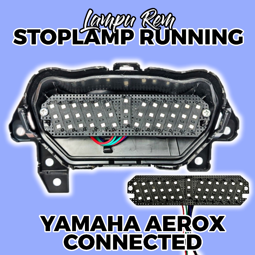 Aerox CONNECTED REAR BRAKE LIGHTS JUST INSTALL AEROX CONNECTED STOPLAMP ...