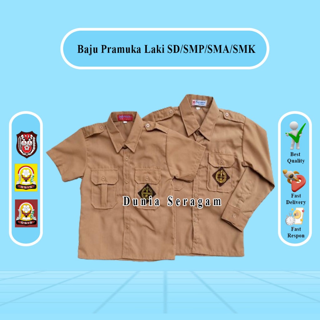 KATUN Scout Uniform for Elementary School Middle School Long Sleeve ...