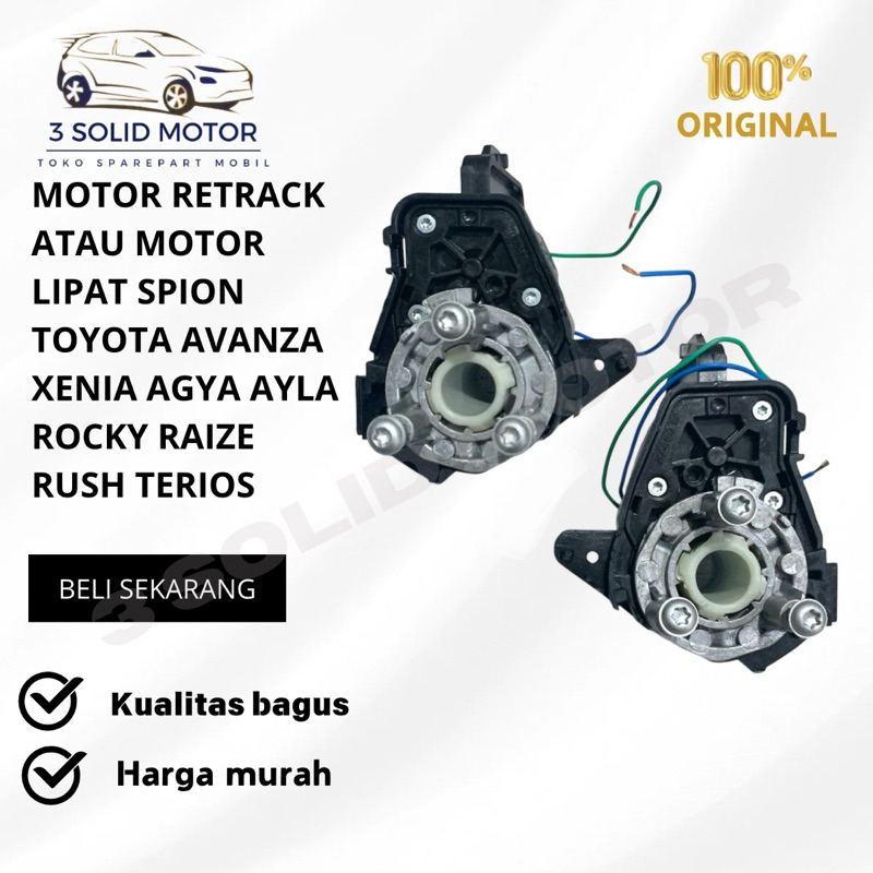 Retrack MOTORCYCLE OR FOLDING MOTORCYCLE FOR TOYOTA AVANZA XENIA AGYA ...
