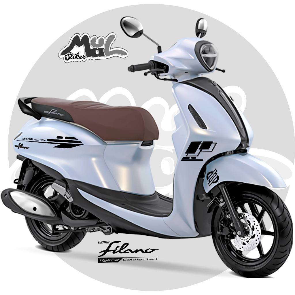 SC.209/STICKER GRAND FILANO/STRIPPING CUTTING/YAMAHA GRAND FILANO ...