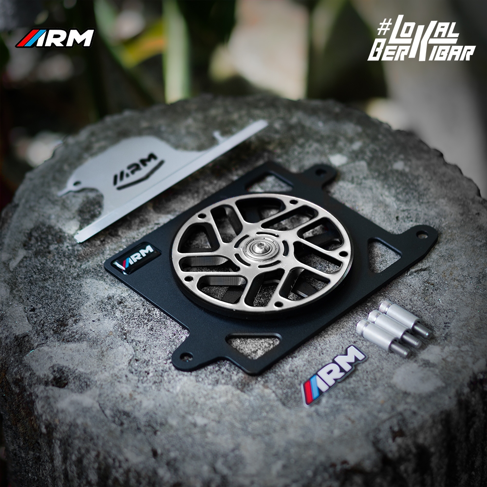 3D ARM TYPE CAKRA RADIATOR SPINNER COVER PACKAGE + RADIATOR NECK ...