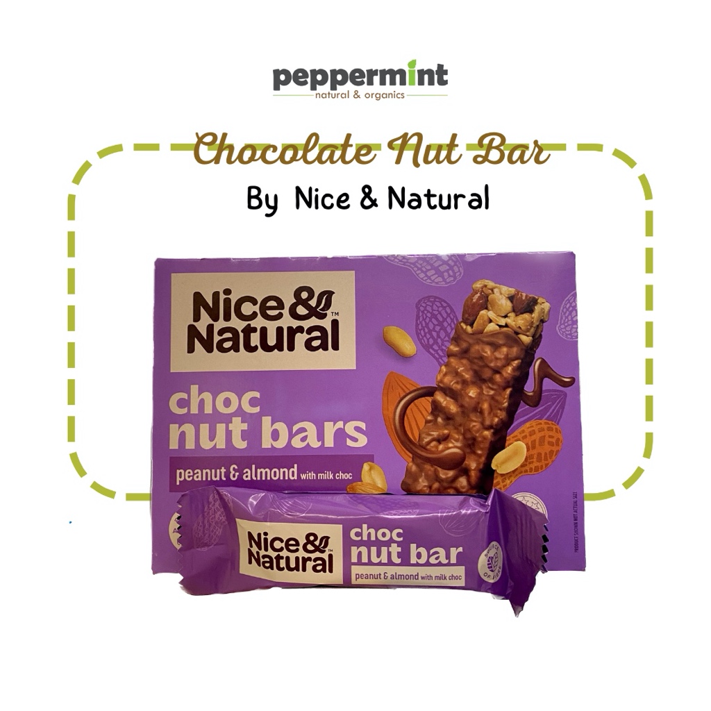 Nice & Natural Choc Nut Bars (30 gr) / Snack Bar | Shopee Philippines
