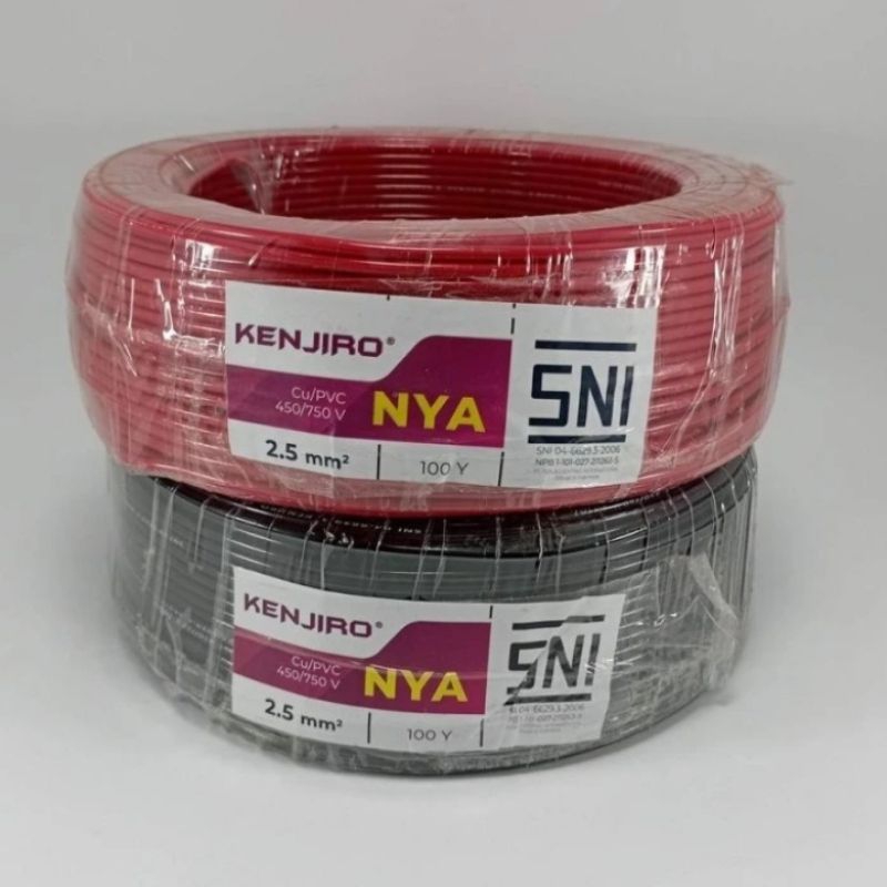 Nya Kenjiro Single Wire Electrical Cable 2.5mm 2.5mm 50 100 y yard Pure ...
