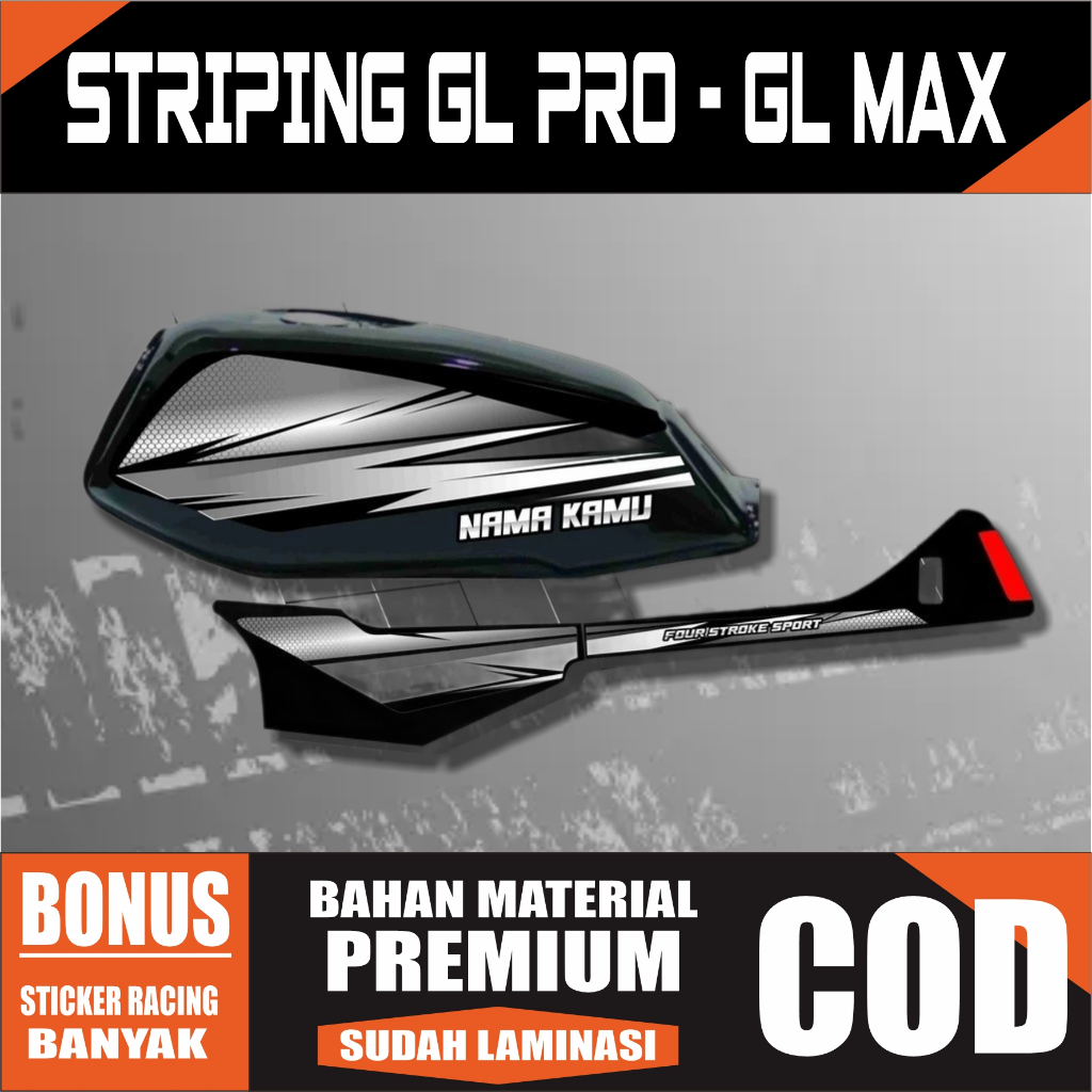 Gl PRO GL MAX VARIATION STRIPING CUSTOM NAME STRIPING HONDA GL HEREX ...