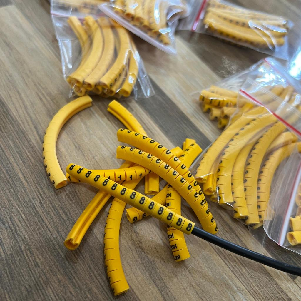 MIC Cable Number Marker - Cable Marker - Snake Cable Number - Cable ...