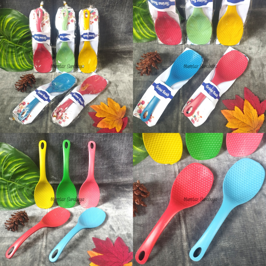 (1 KODI) Exclusive Rice Ladle Plastic Rice Ladle Rice Spoon Non-Stick ...