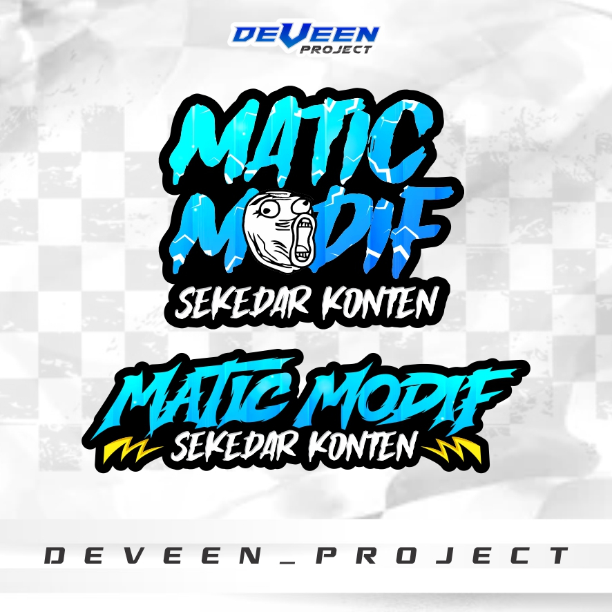 Modified MATIC Aesthetic Sticker | Waterproof, just install it | Shopee ...