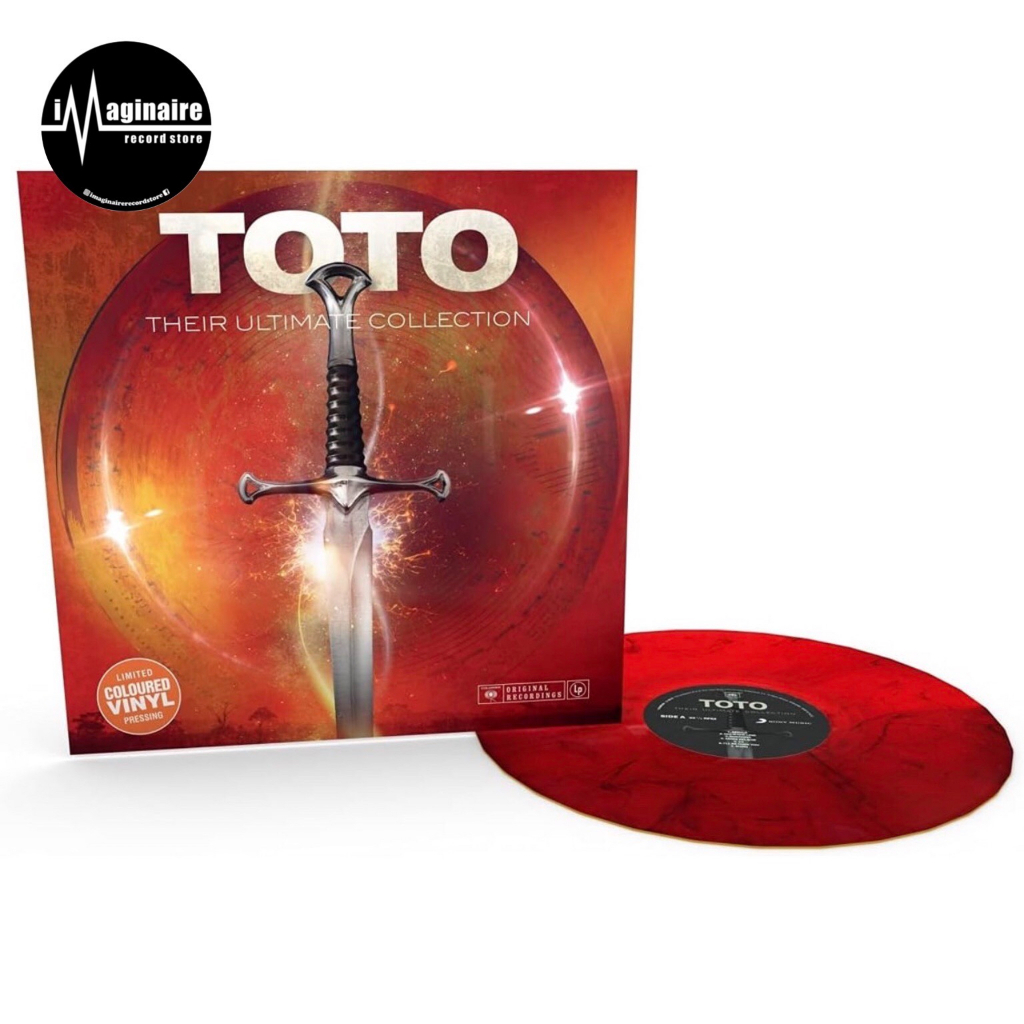 Vinyl Toto Black Disc/ - Their Ultimate Collection LP -Coloured ...