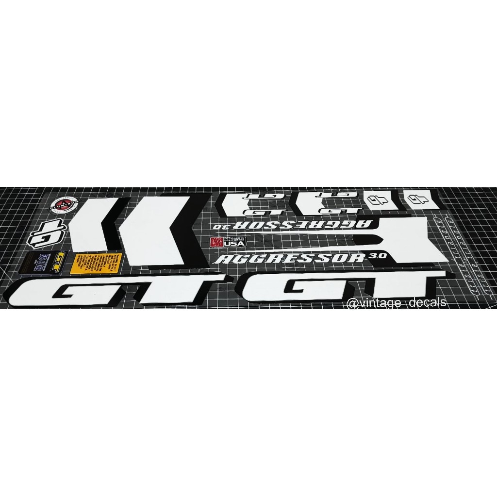 GT Aggressor bicycle decals sticker | Shopee Philippines