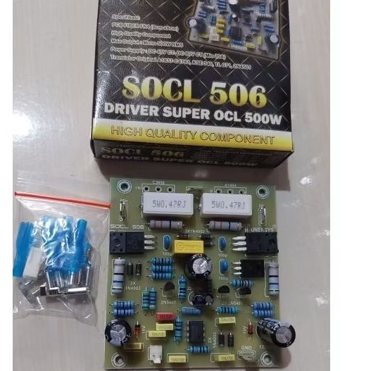 DRIVER KIT POWER 506 PCB FIBER PLUS BONUS SKUN Tunersys KIT | Shopee ...