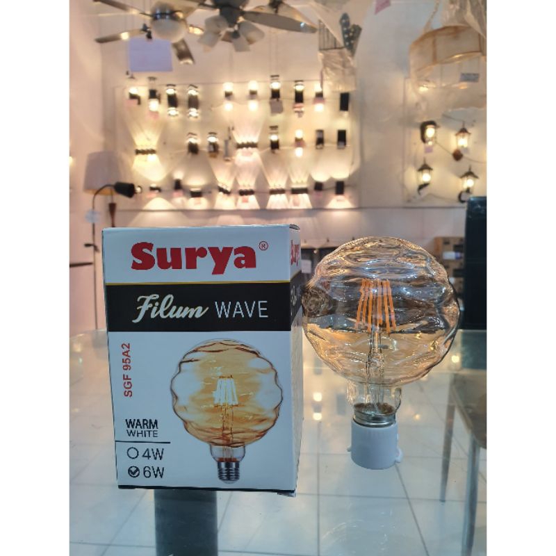 CAFE BULB DOP / CAFE FILAMENT LAMP / SOLAR FILAMENT CAFE BULB | Shopee ...