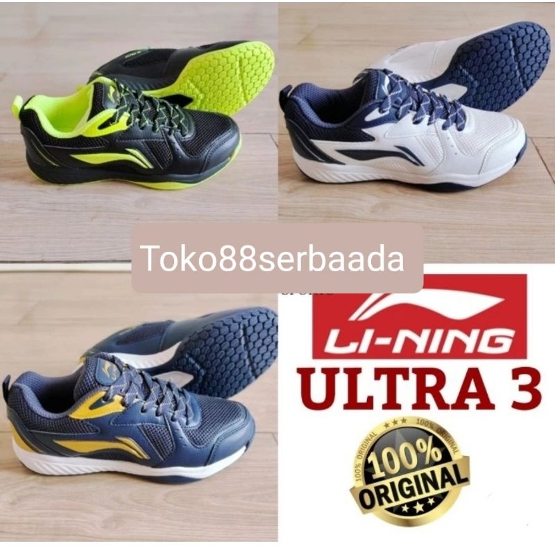 ORIGINAL LINING ULTRA III BADMINTON SHOES | Shopee Philippines