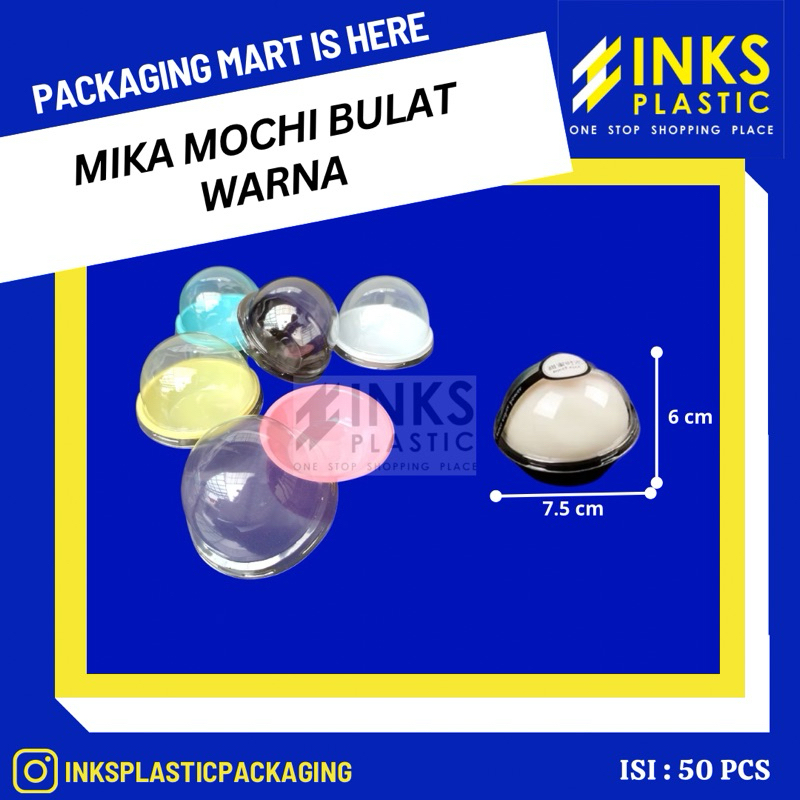 MIKA MOCHI DAIFUKU PUDDING MINI ROUND (50 PCS) | Shopee Philippines