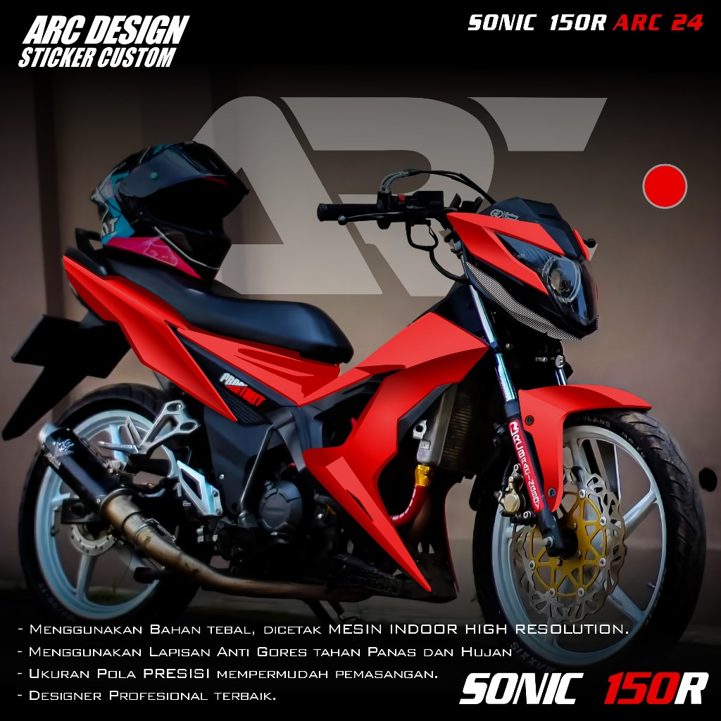 DORAEMON Newest Decal Sticker Honda Sonic 150R Full body - Japanese ...