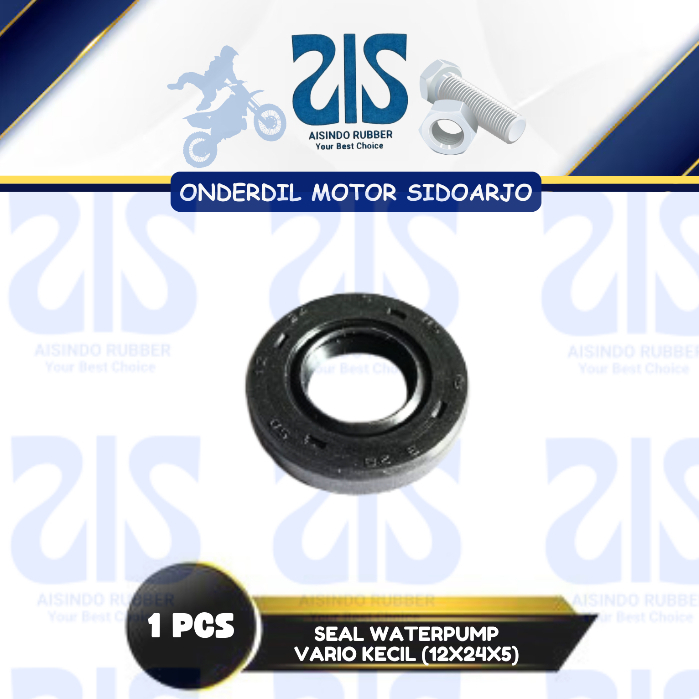 Small Vario Waterpomp Seal (12x24x5) - Waterpomp Waterpump Rubber ...