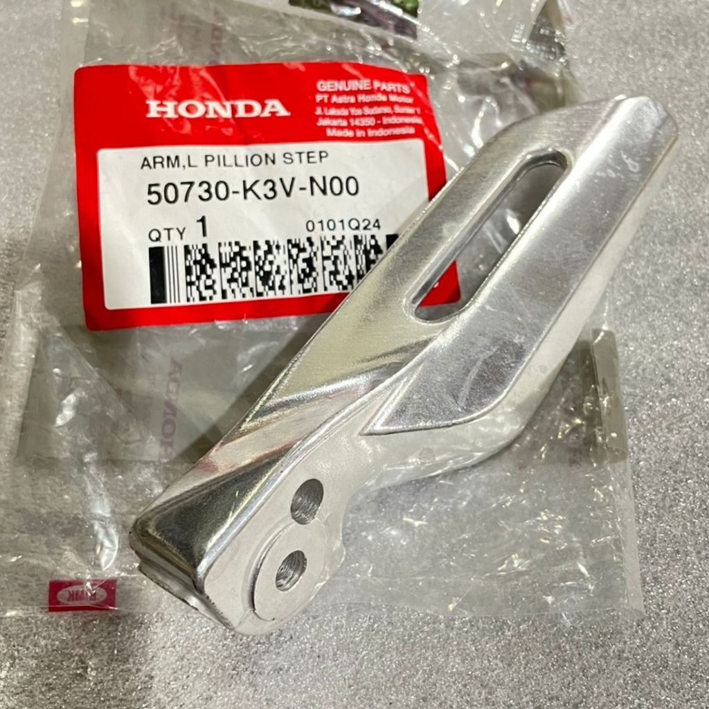 Footstep Left Arm L Pillion Stylo 160 Left Ori Honda AHM 50730K3VN00 ...